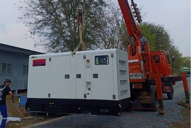 Diesel Generator Installation in Client Side – edward@homsepower