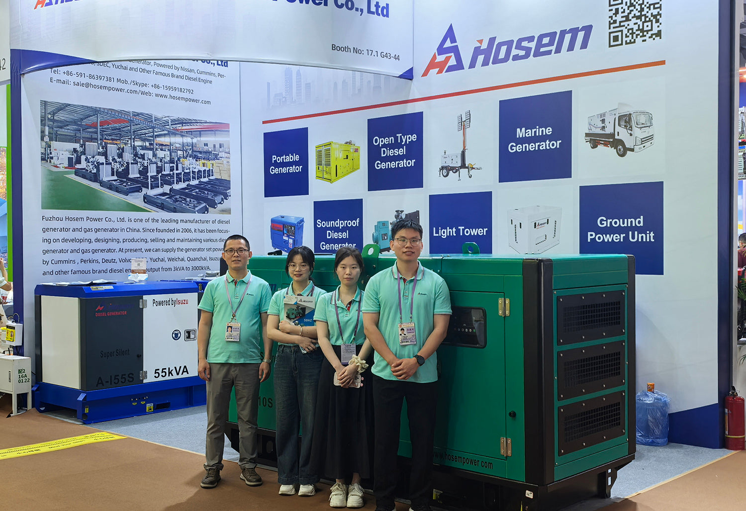 Hosem Power Joined 137th Canton Fair – edward@homsepower