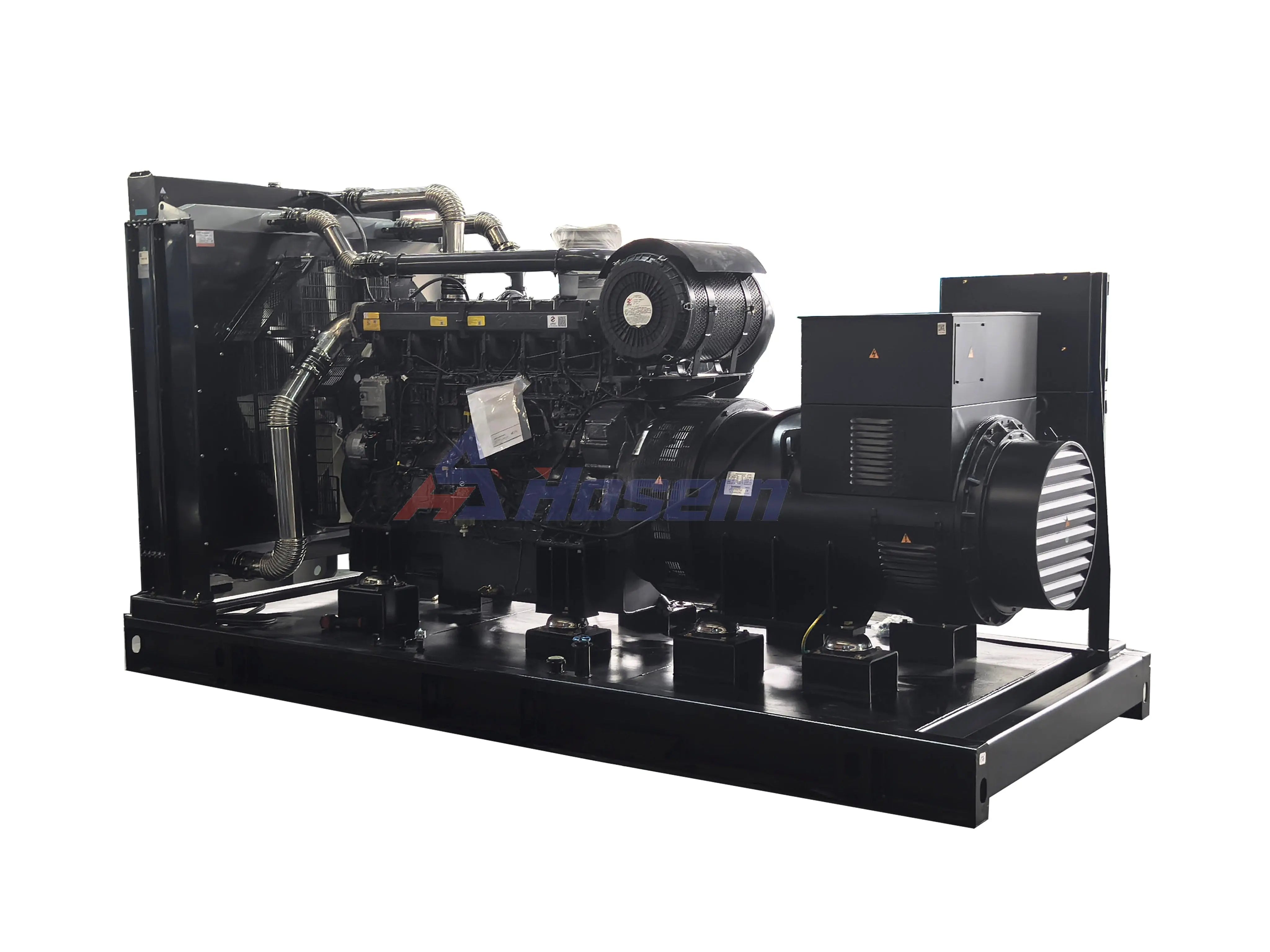750kVA SDEC Diesel Generator | Open Type 600kW Genset with 6KTAA25-G32 ...