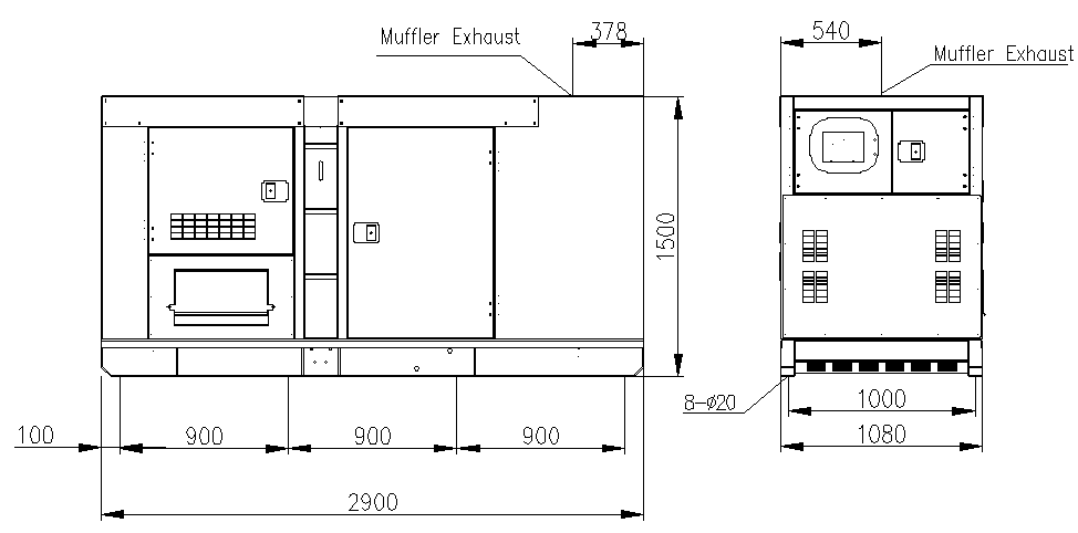 New Diesel Generator For Sale 3kVA to 3000kVA Electric Power Generatio ...