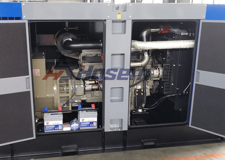 100kW Diesel Generator with Soundproof Canopy , Waterproof – edward ...