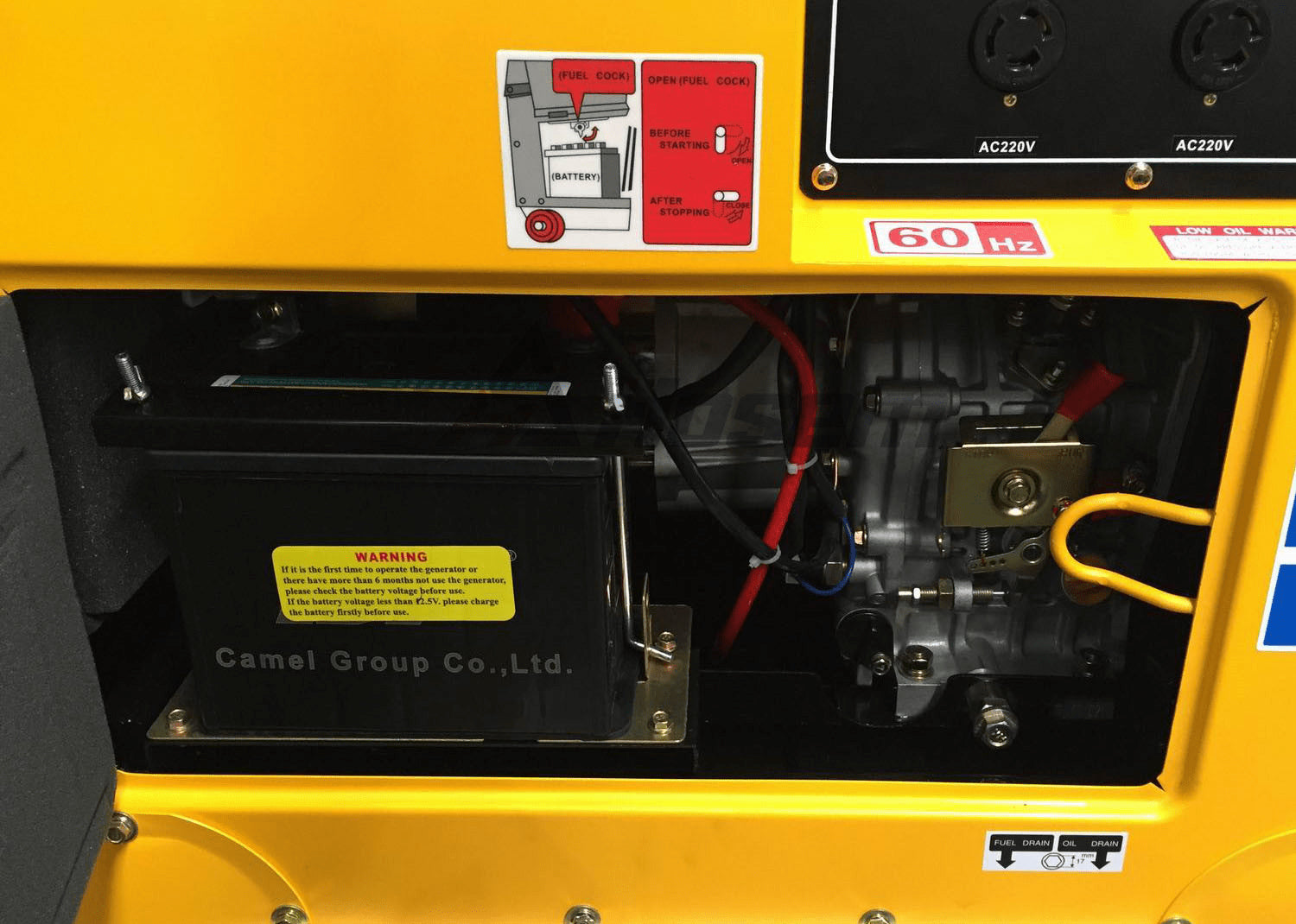 Silent Diesel Generator with Air-cooled Type 2.7kVA to 11kVA – edward ...